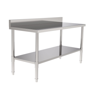 UBesGoo 60" Stainless Steel Work Table, Heavy Duty Workbench Industrial ...