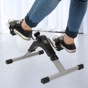 UBesGoo Portable Folding Under Desk Bike Exercise Peddler, with LCD ...