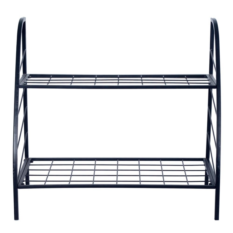 UBesGoo 2-Tier Metal Stand Plant Stand Rack,Shelving Storage - ubesgoo