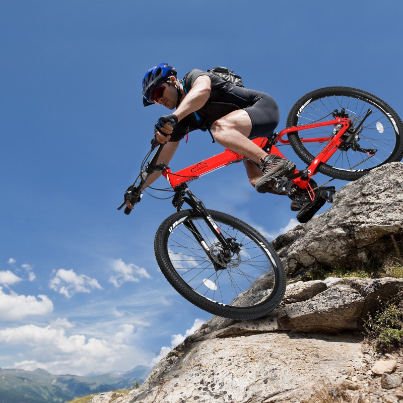 UBesGoo 27.5in Folding Mountain Bike Shimano 21-Speed with Disc Brakes ...