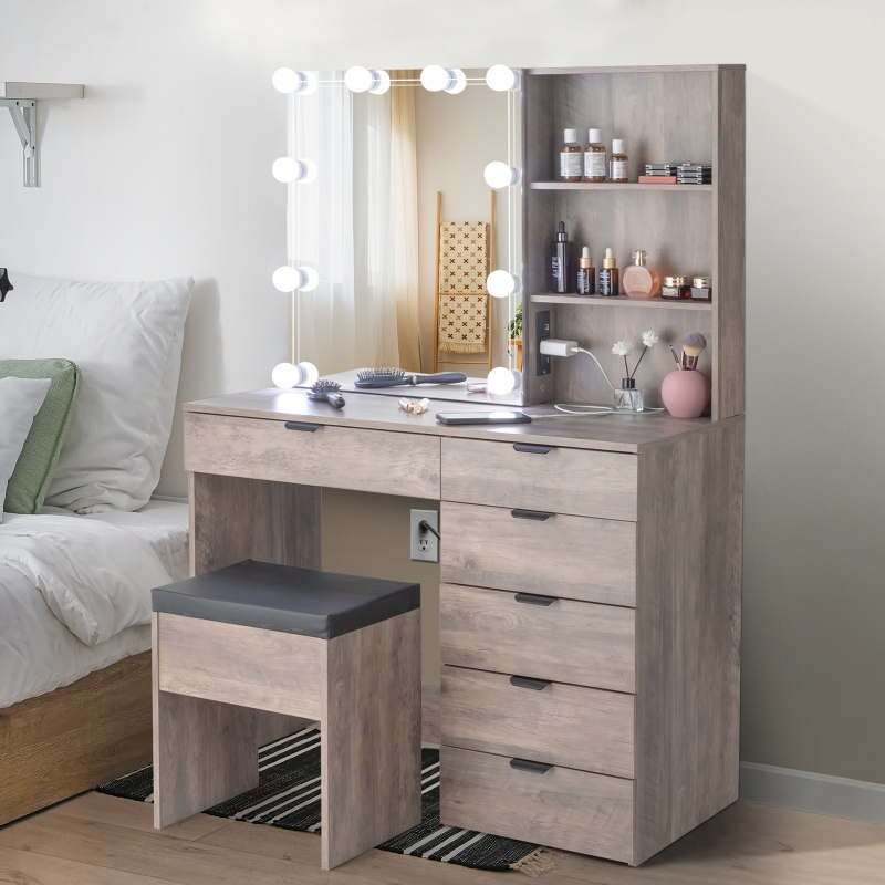 Ubesgoo vanity set store